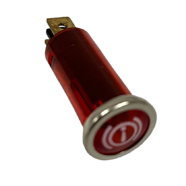 Chrome Bezel Brake Warning Light Red – Kit Car Direct
