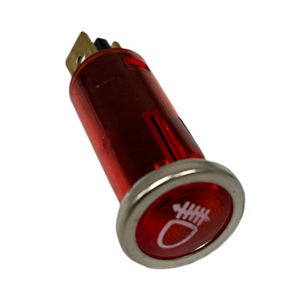 Chrome Bezel Rear Fog Warning Light Red – Kit Car Direct