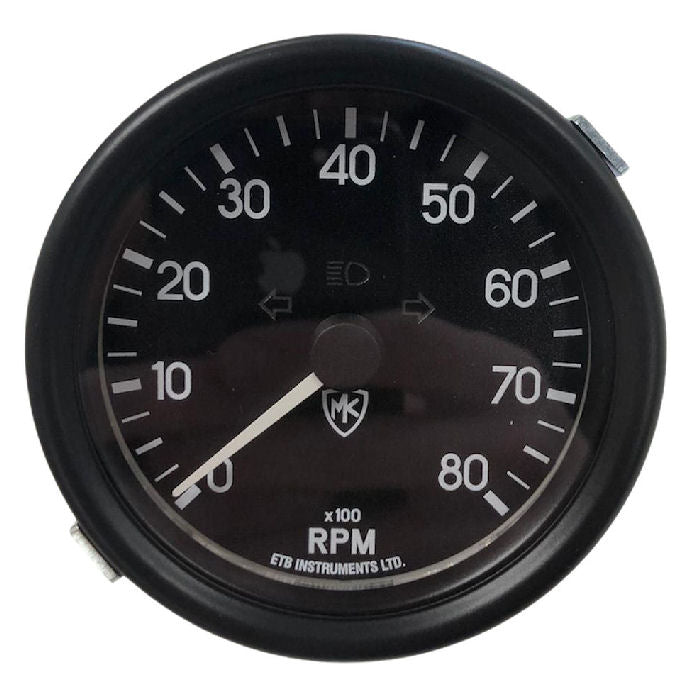 MK Sportscars Black Analogue 5 Dial Set + Warning Lights – Kit Car Direct
