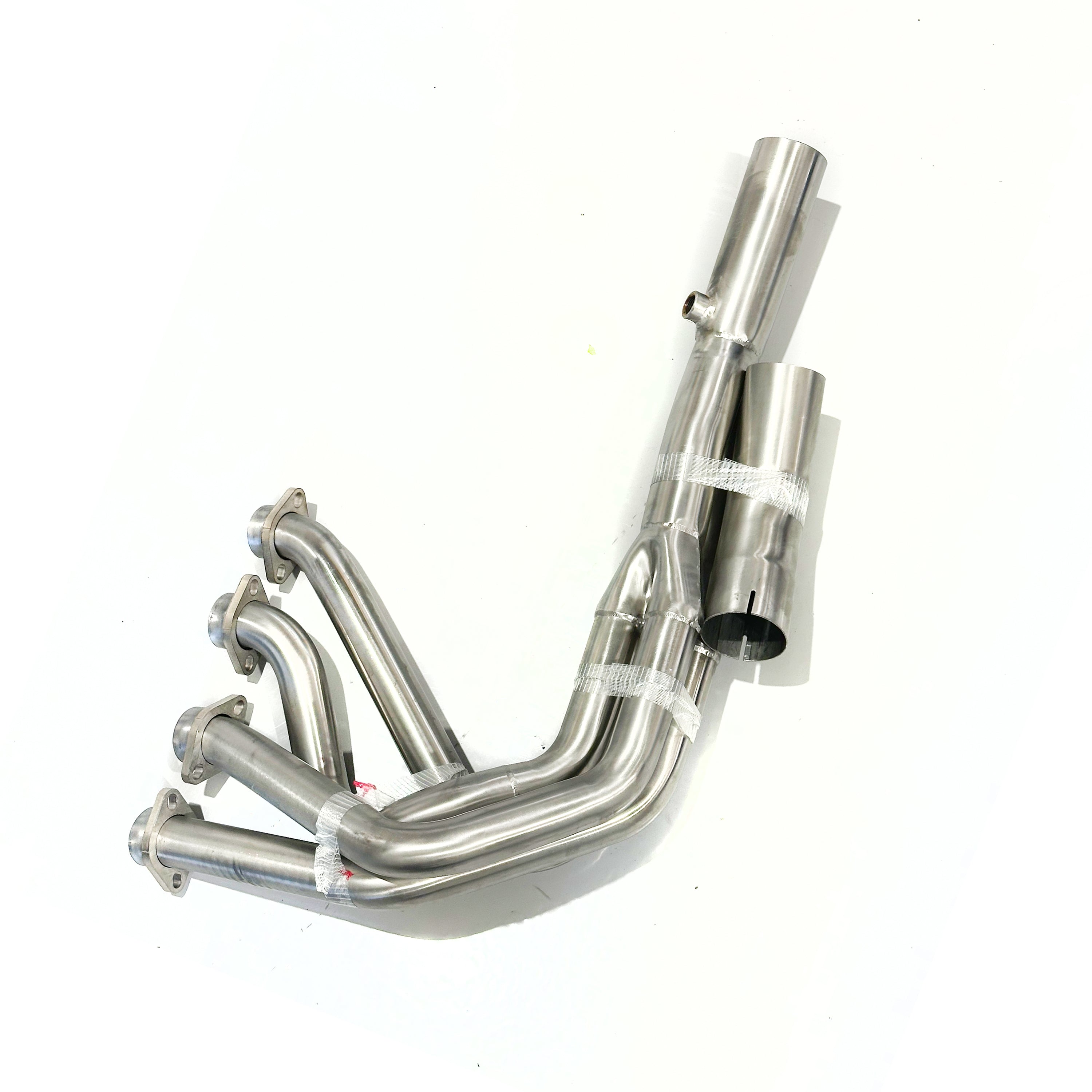 Suzuki Hayabusa 2.5" Stainless Steel 4 - 2 - 1 Exhaust Manifold Mk Ind ...