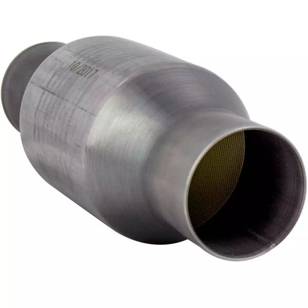 Universal 2.5" High Flow 200 Cell Stainless Steel Catalytic Converter ...