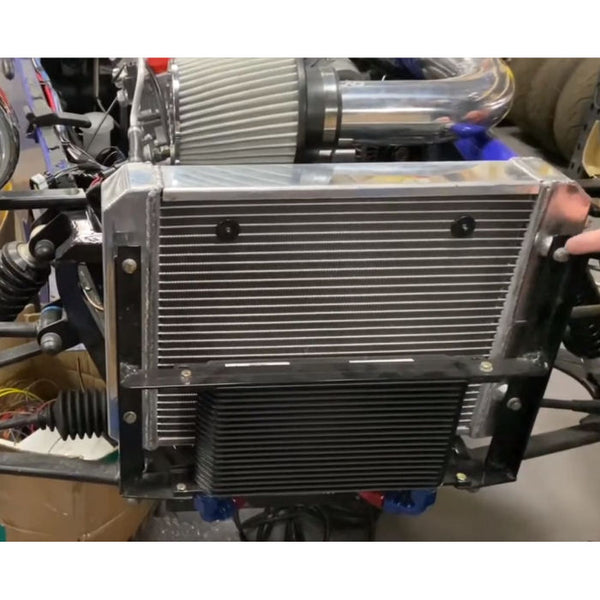 Universal 235mm Oil Cooler Mounting Brackets – Kit Car Direct