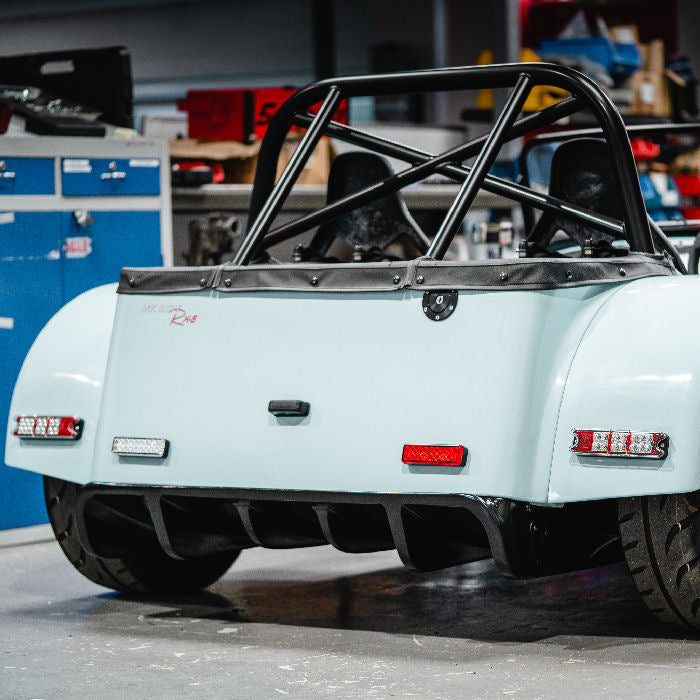 Universal Rear Diffuser GRP Fibreglass - Black – Kit Car Direct