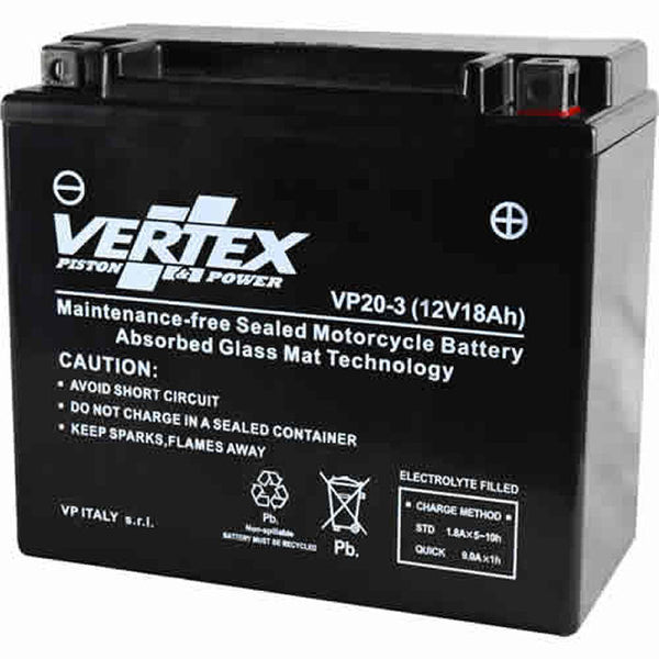 Vertex Fully Sealed Bike Engine 12v Battery – Kit Car Direct