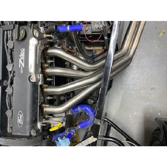 Ford Zetec 2" Stainless Steel 4 to 1 Exhaust Manifold Mk Indy and 7 Re ...